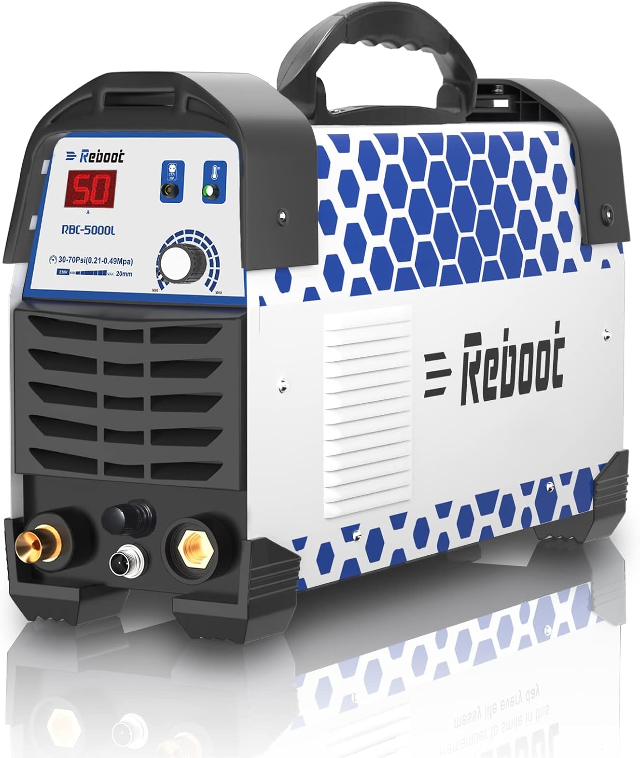 Reboot Plasma Cutter 50A 230V High Frequency Non-Touch Pilot Arc ...