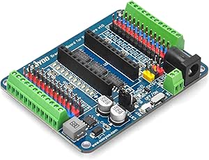 Amazon.com: OSOYOO Pro Micro Shiled Breakout Board - GPIO Status LEDs ...