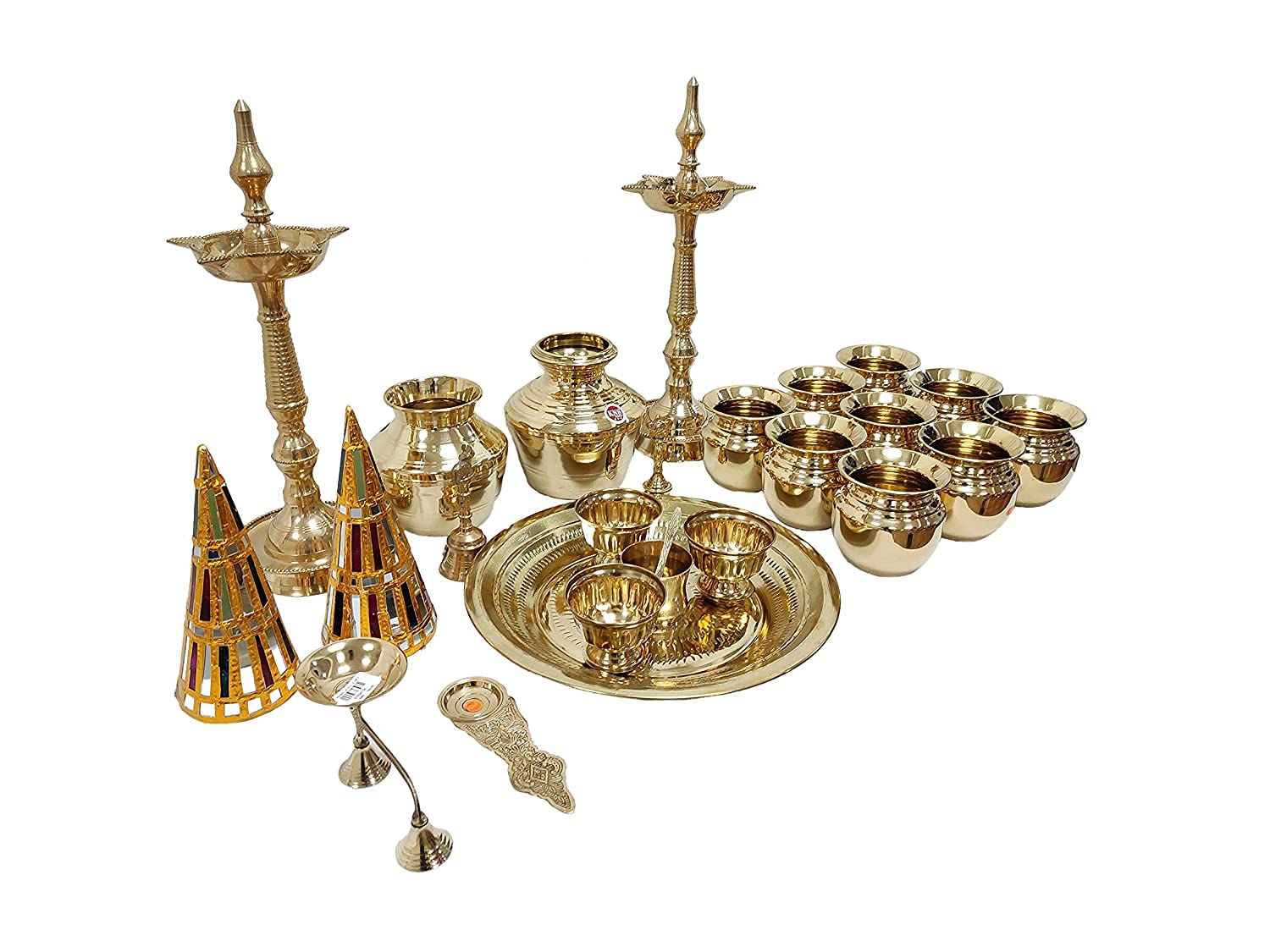 SHIVHOMEWORLD Grahapravesam Set, Grahapravesam puja Set, Home Warming ...
