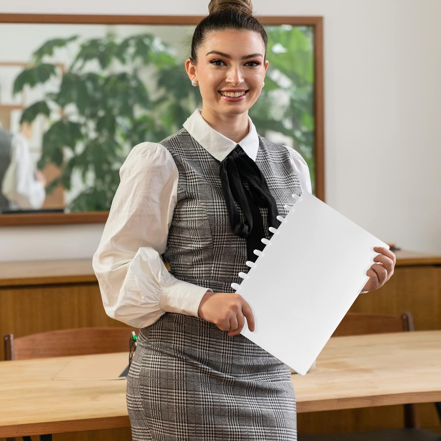 Buy 3 Piece White Discbound Cover Letter Size Discbound Notebook Poly ...