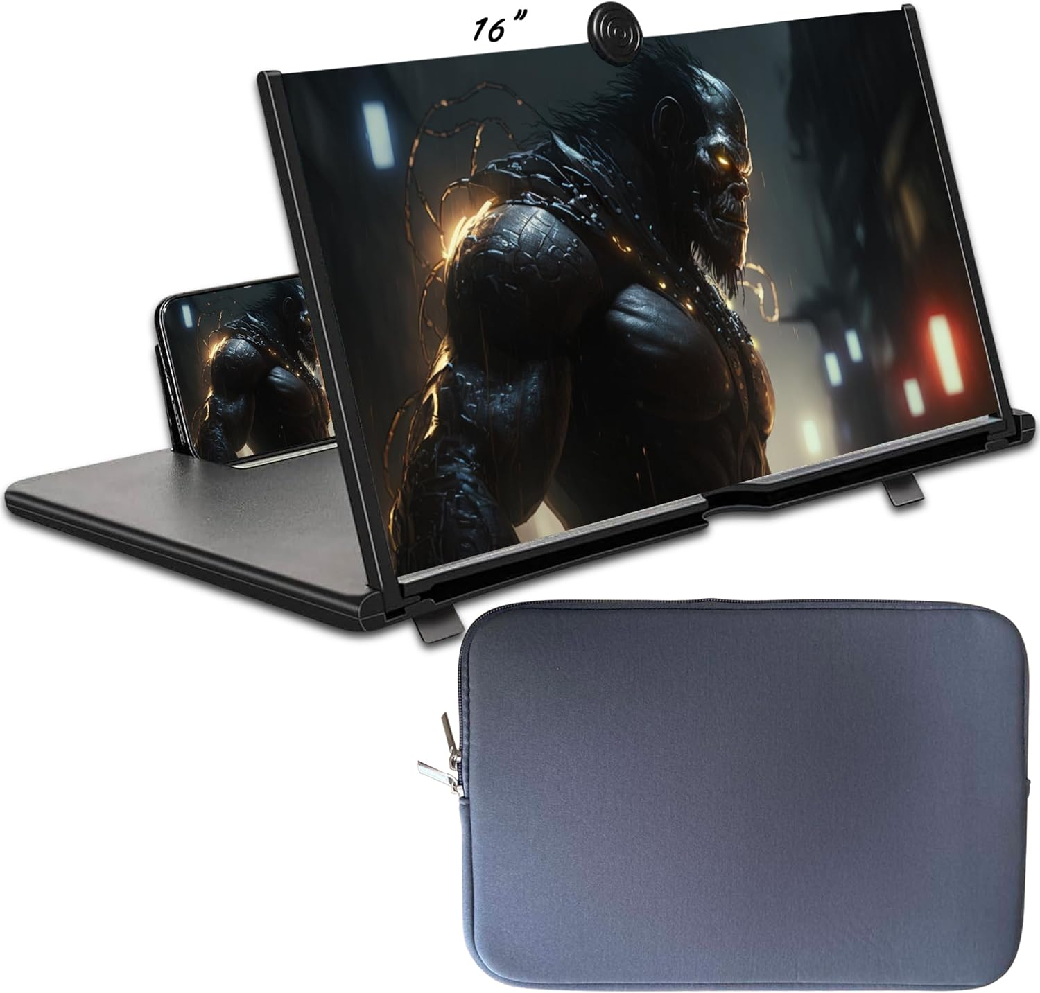 Amazon.com: MAXMI 16" Screen Magnifier for Smartphone + Storage cass ...