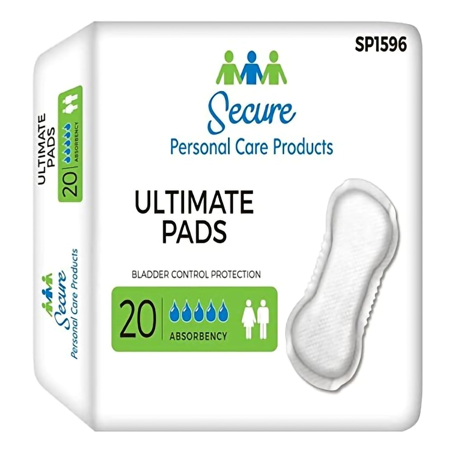 Amazon.com: Secure Personal Care Products TotalDry Bladder Control Pad ...
