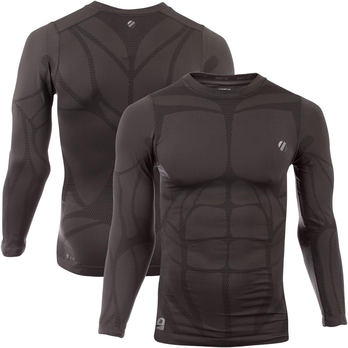 Amazon.com: UFC Aim Long Sleeve Compression Top (Black, 2X) : Clothing ...