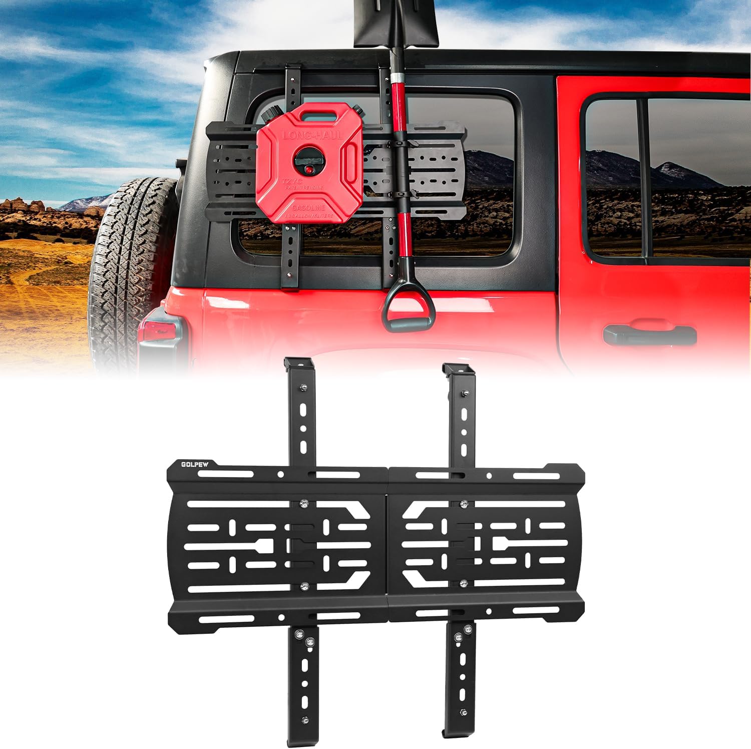 Amazon.com: Rear Window Storage Panel Kit for Wrangler JL 2018-2024 ...