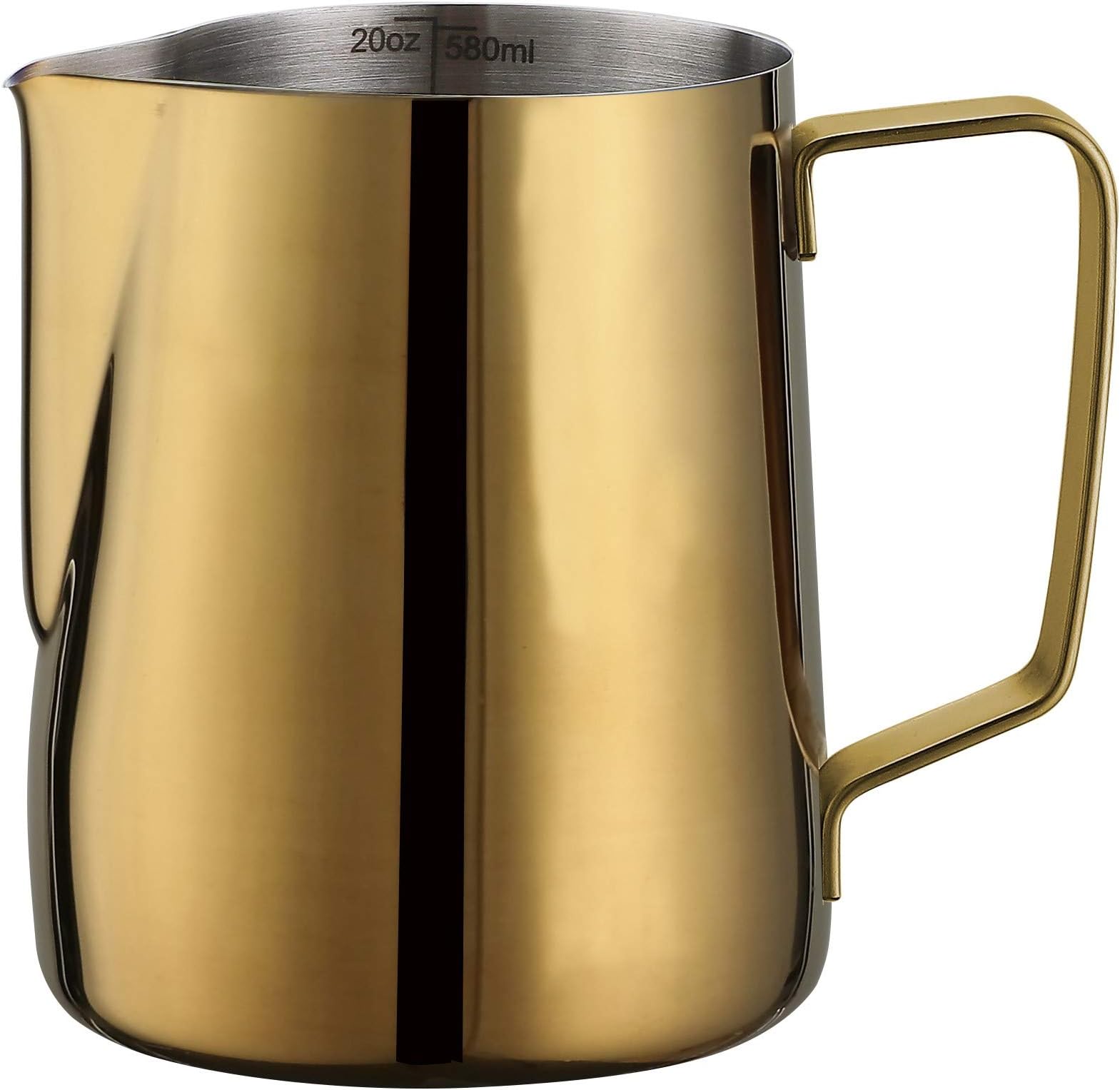 Amazon.com: KooingTech Milk Frothing Cup Stainless Steel, 350ML Milk ...