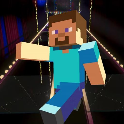 Blocky People Glass Bridge Challenge 3D Games -Jump and Fall Challenge ...