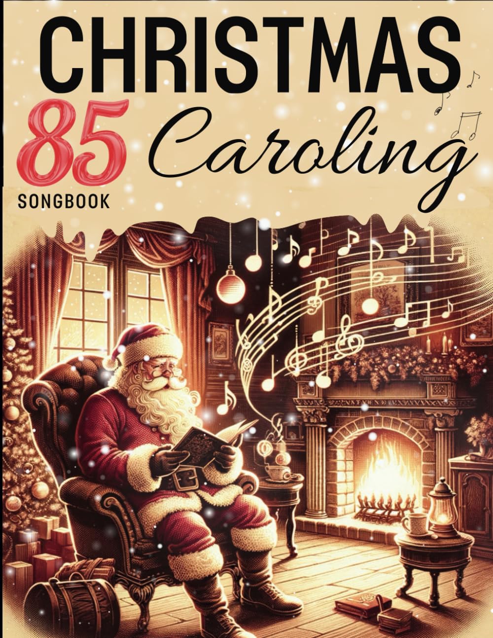 85 Christmas Caroling Songbook: Selection Favorite Songs ( Melody ...
