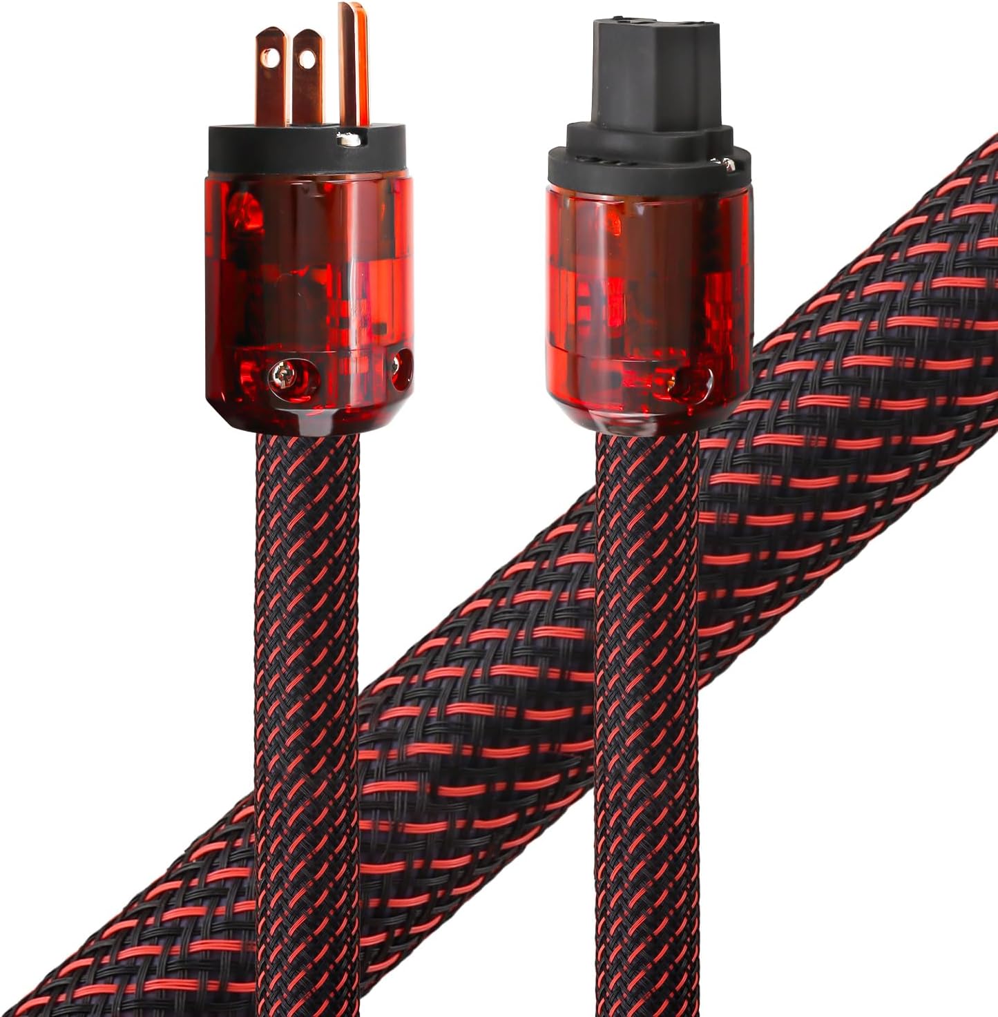 Amazon.com: Audiocrast HiFi Power Cord, 6.6ft, 125V 15A, OFC Pure ...