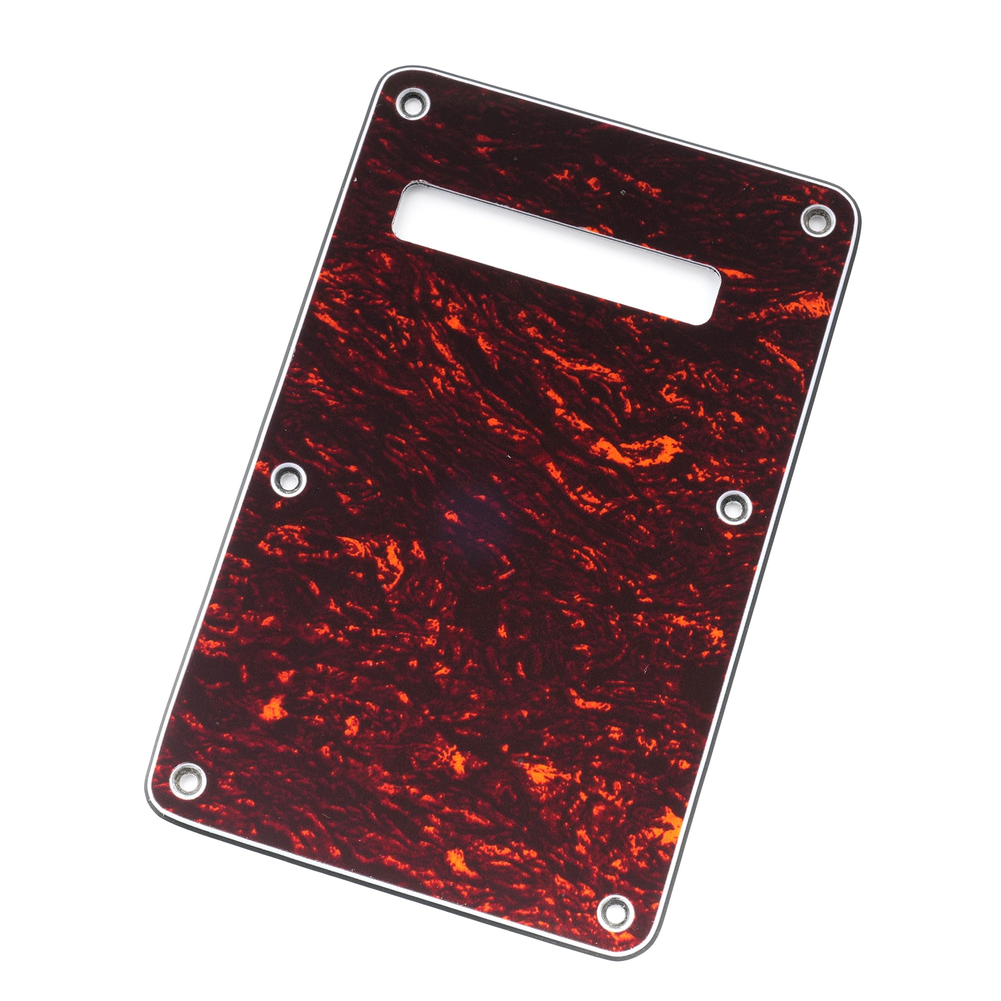 Snapklik.com : Musiclily 6 Hole Strat Back Plate Tremolo Cavity Cover ...
