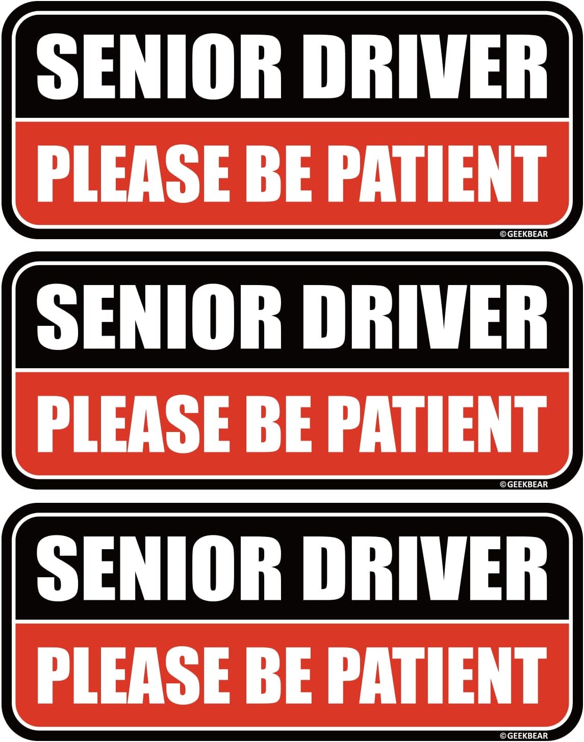 Amazon.com: GEEKBEAR Now Hiring Car Magnet (2 Pack) - 11.7 x 8.2 in ...