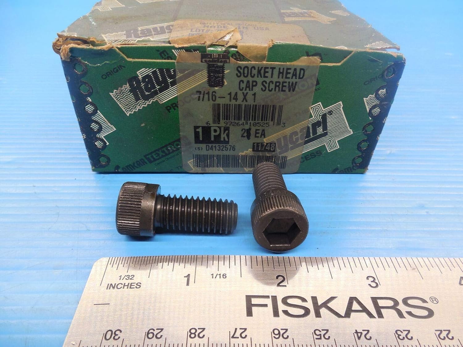 21 PCS New 7/16-14 X 1 HEX Socket Head Cap Screw Hardware CAMCAR ...