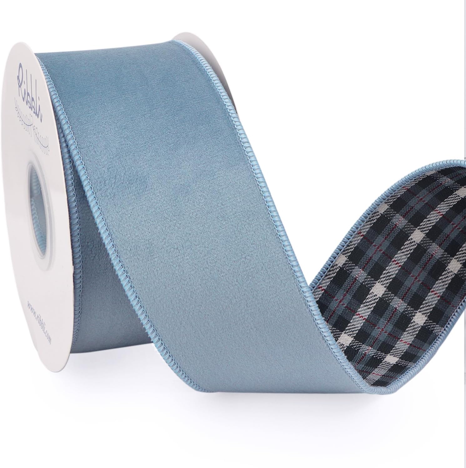 Amazon.com: 2 1/2" X 10 Yards Navy/Green Tartan Plaid Fbrc Wrd Ribbon