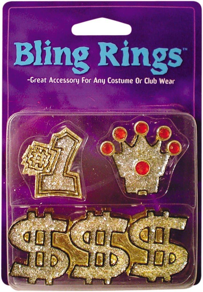 Amazon.com: Bling Rings Dollar Signs : Clothing, Shoes & Jewelry