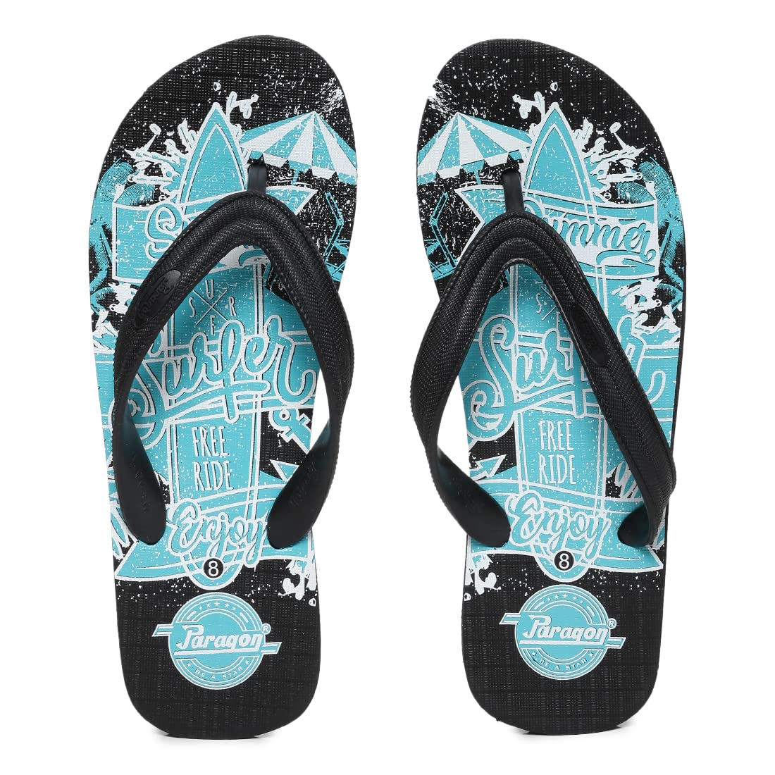 PARAGON HWK3719G Men's Lightweight, Waterproof Flip Flops | Comfortable ...