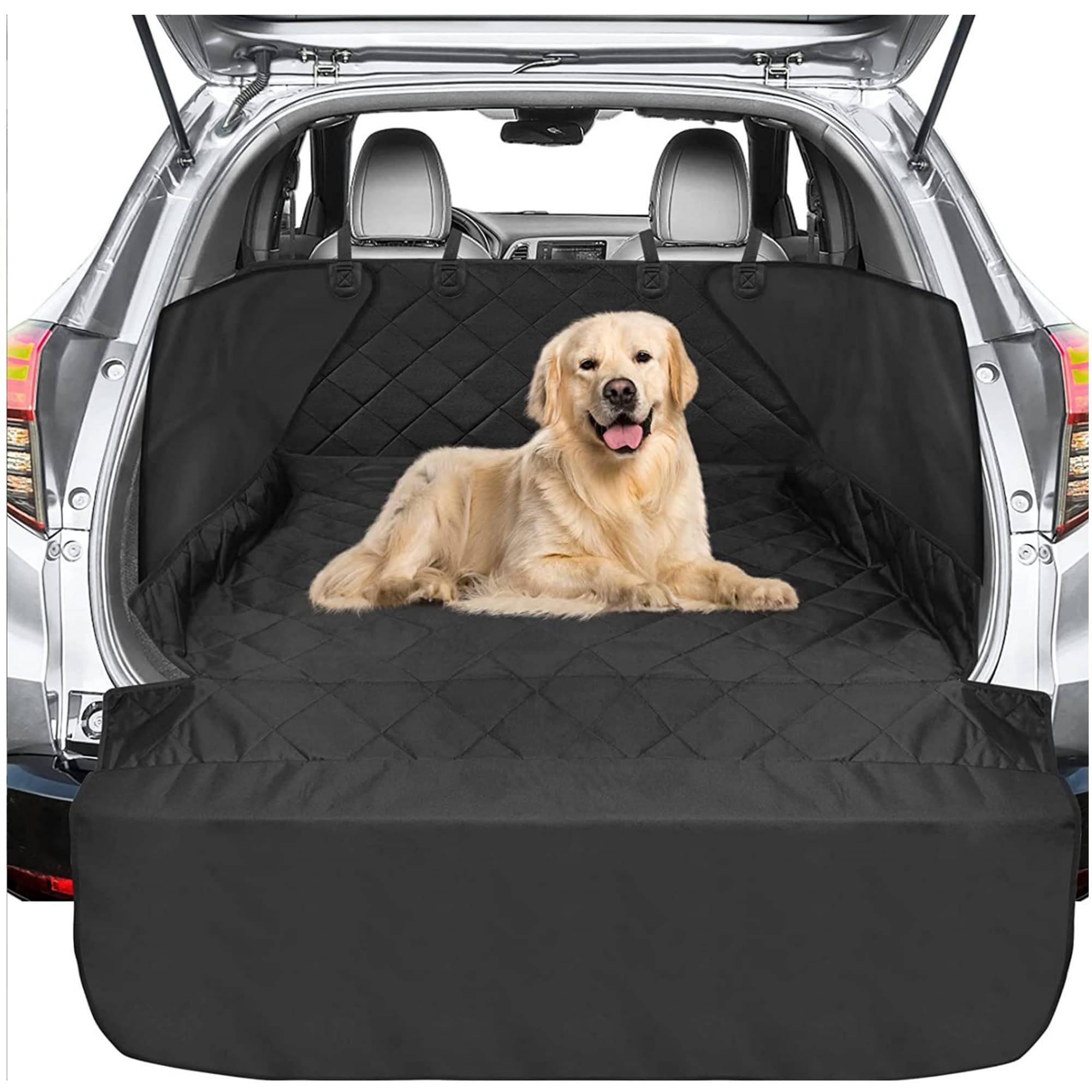 FIFIPETS Waterproof Cargo Liner for Dogs, Trunk Seat Cover for Back ...
