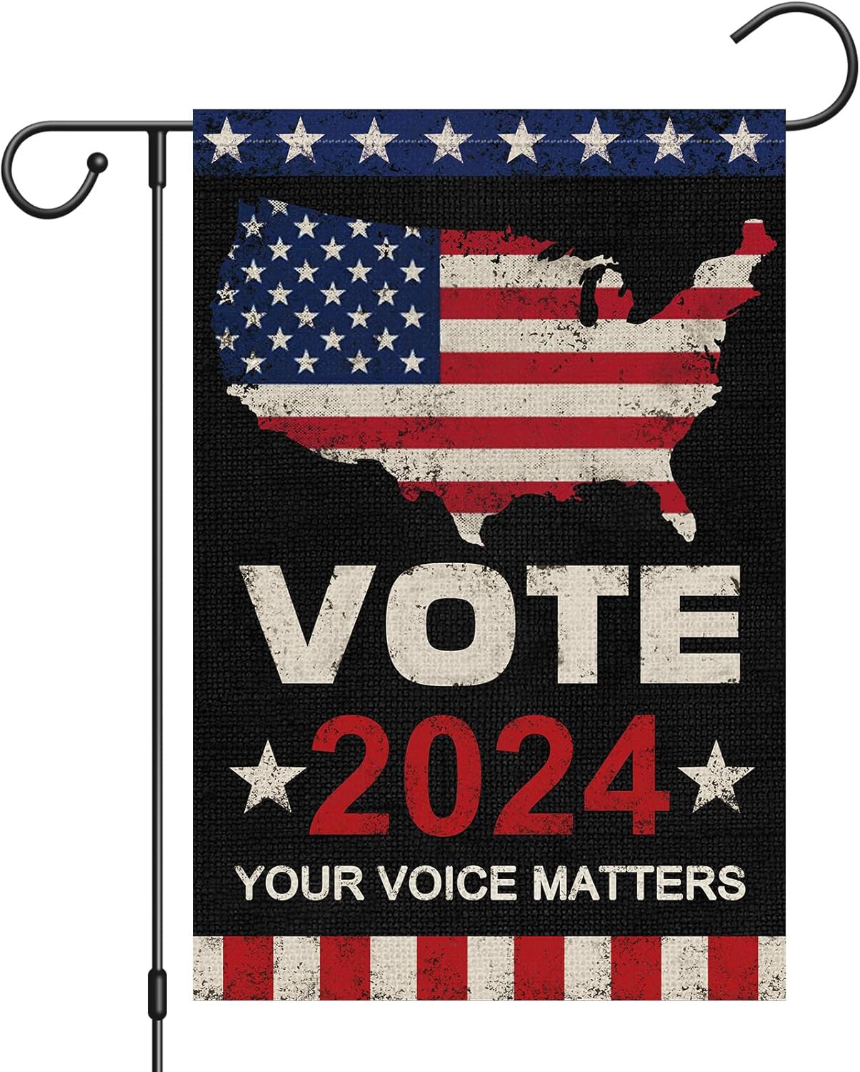 Amazon.com : Trump 2024 Garden Flag 12 x 18 Inch Vertical Double Sided ...