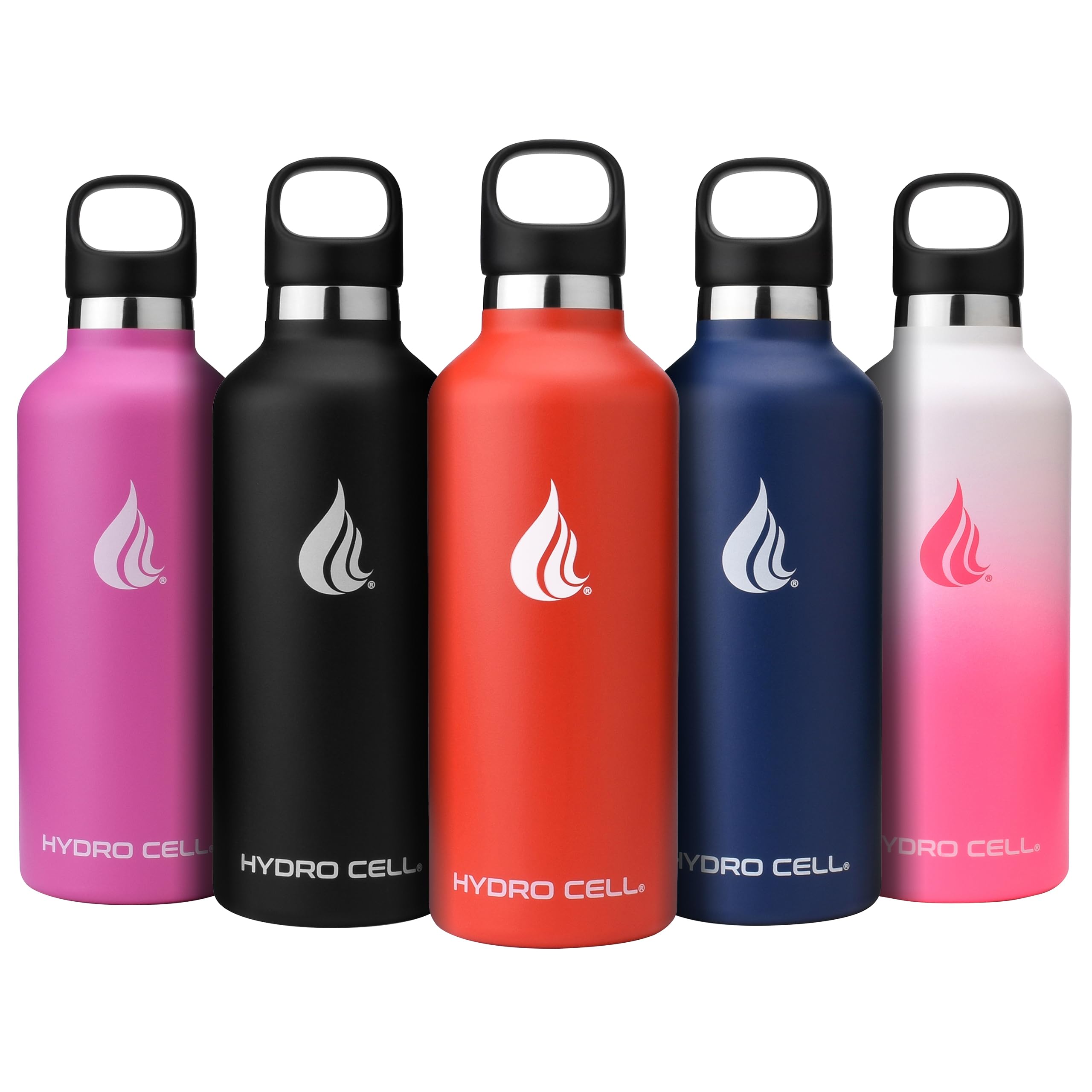 Hydro Cell Stainless Steel Water Bottle With Straw And 2 | Desertcart ...