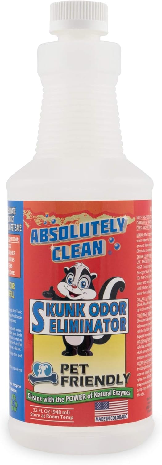 Amazon.com : Absolutely Clean Skunk Odor Eliminator for Strong Odor and ...