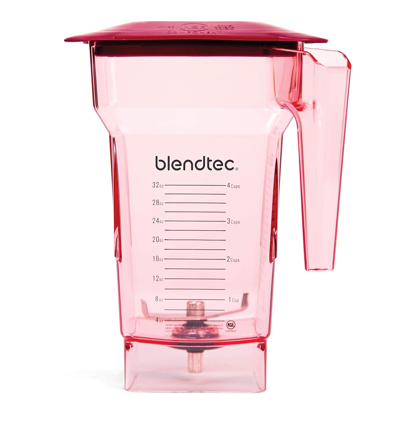 Amazon.com: Blendtec FourSide Jar (75 oz), Blender Jar, Commercial Grade, Hard Lid, BPA-Free ...
