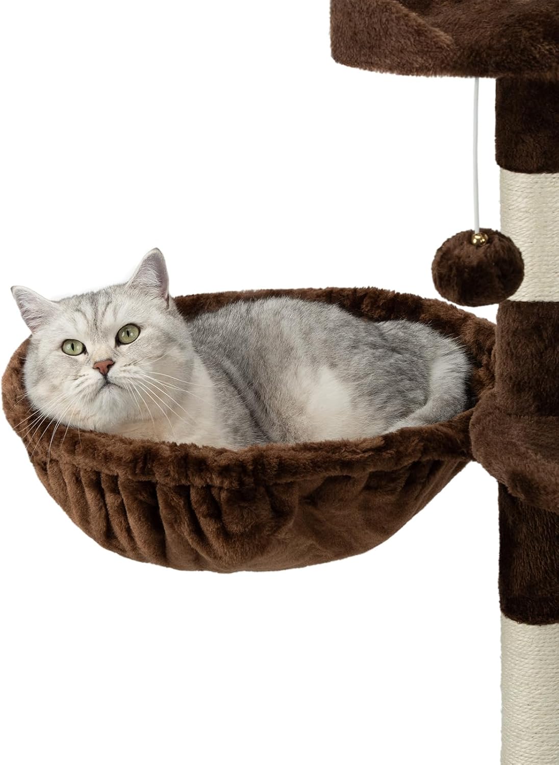 Amazon.com : lionto Lying Trough Made of Soft Plush for Scratching Post ...