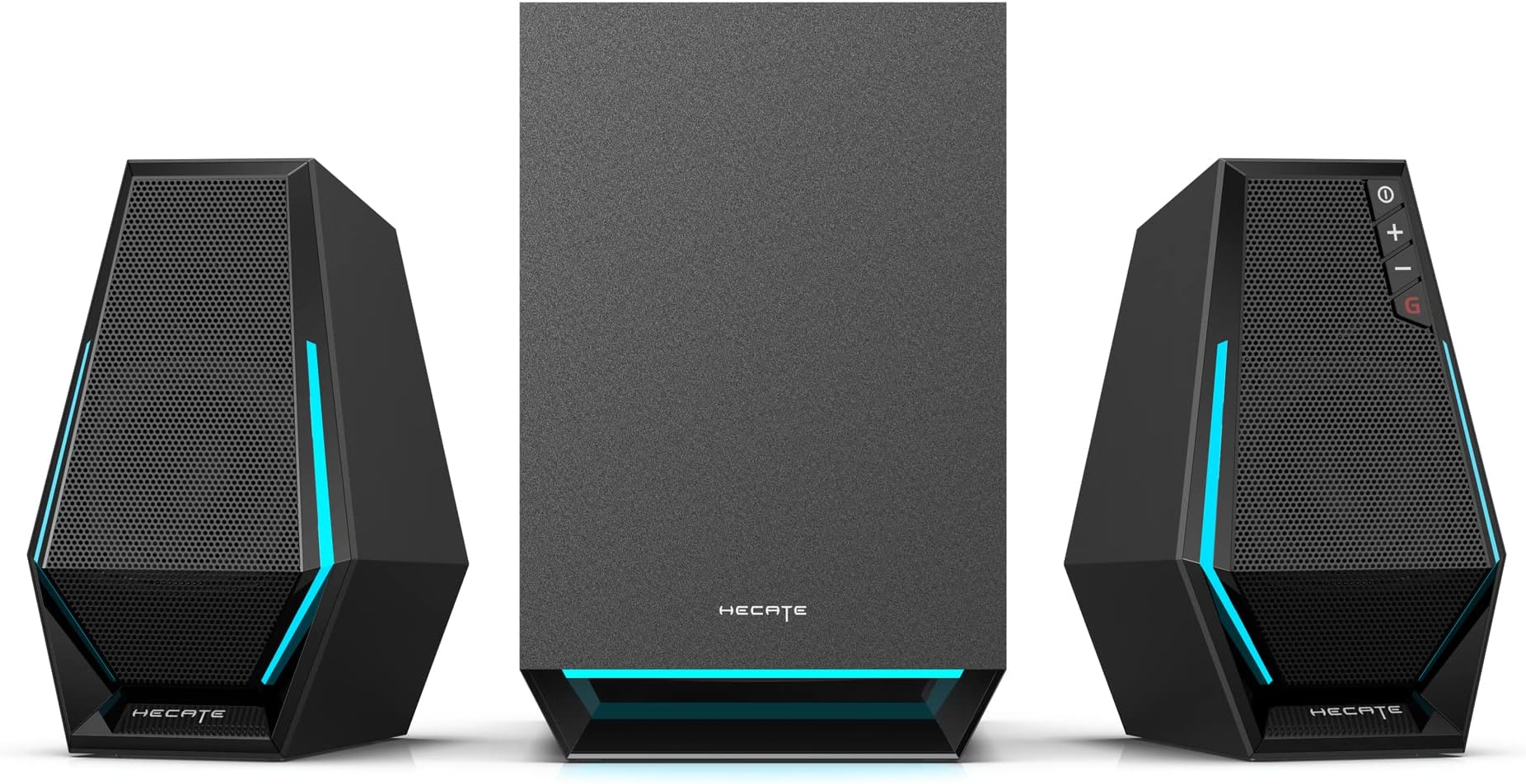 Edifier G1500 MAX 2.1 Computer Speakers System, 60W Hecate Gaming ...