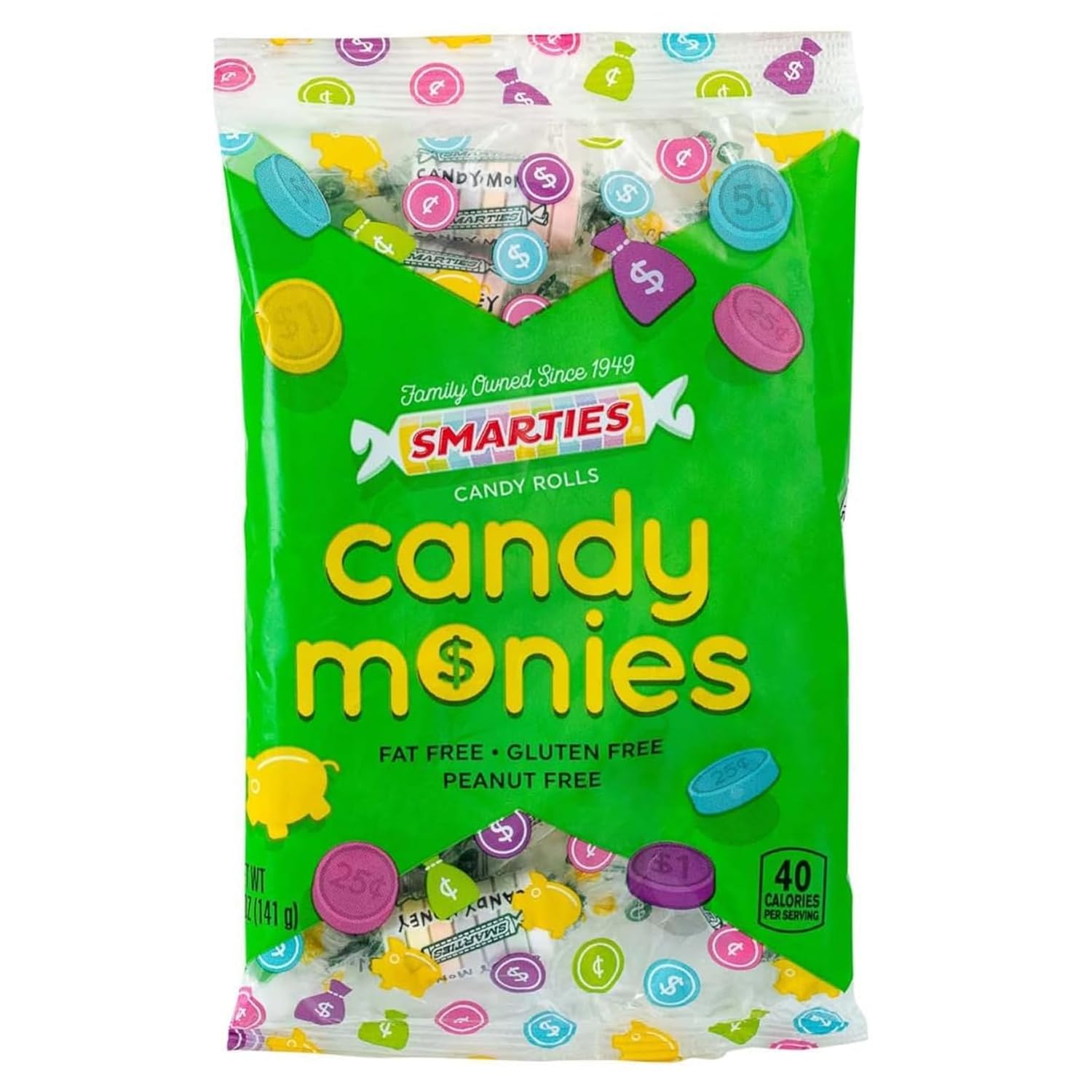 Amazon.com : Smarties Candy Monies - Assorted Flavor Bulk Candy Rolls ...