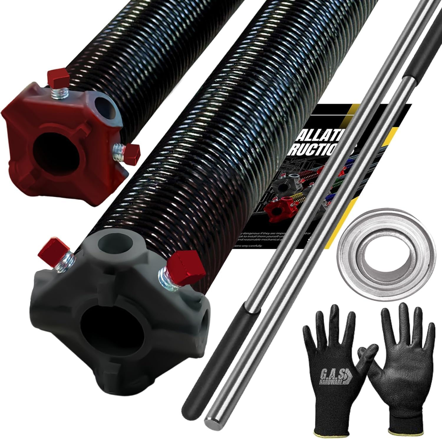 Amazon.com: Garage Door Torsion Springs 243x1.75x33, High Quality ...