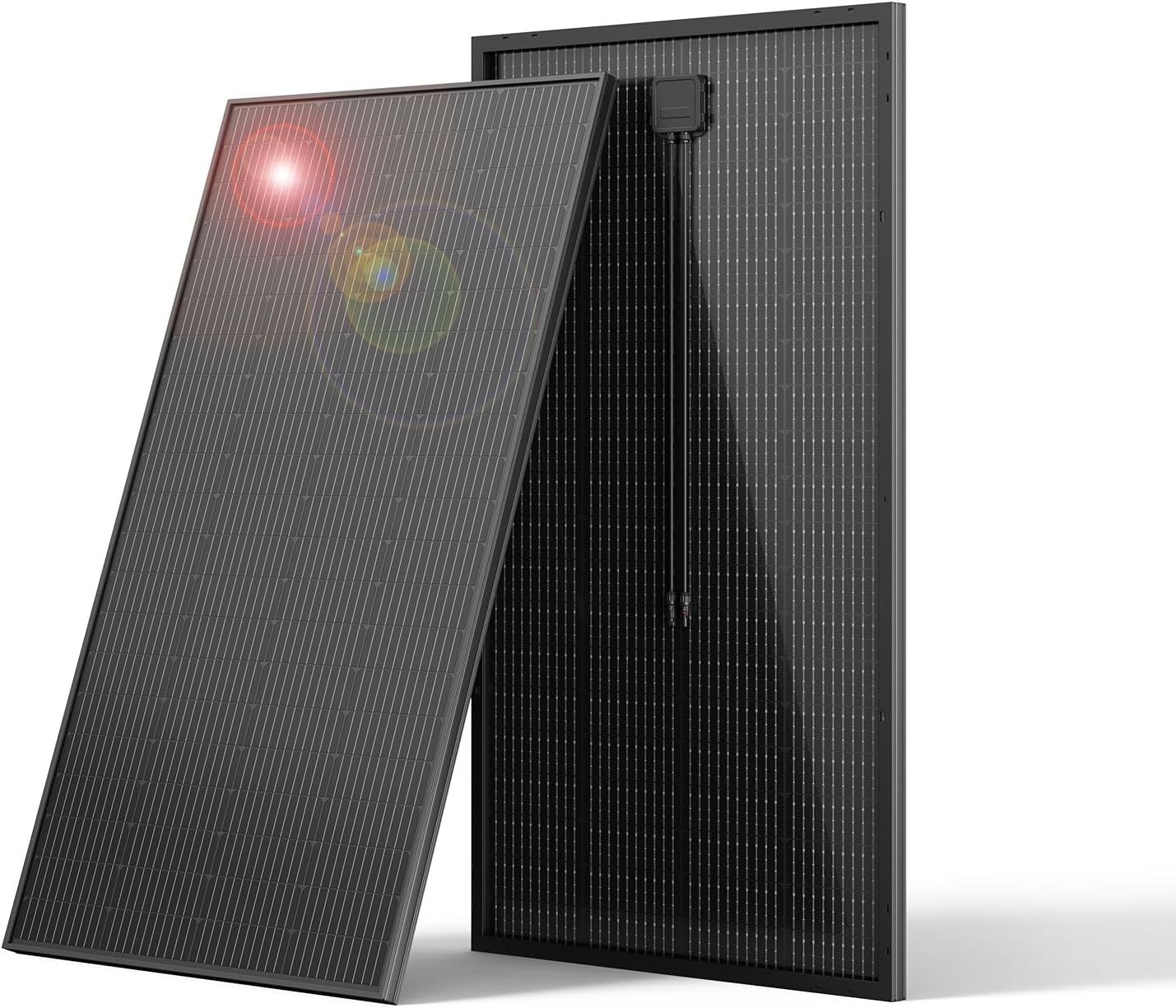 Amazon.com : FivstaSola Bifacial 100 Watt Solar Panel, 12V 100W ...
