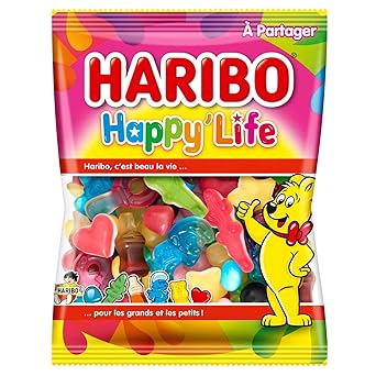 Amazon.com : Haribo Happy Life Assorted Haribo Candies from FRANCE ...