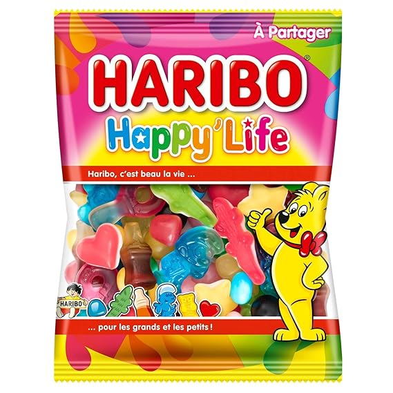 Amazon.com : Haribo Happy Life Assorted Haribo Candies from FRANCE ...