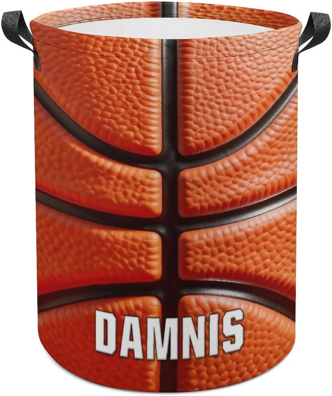 Amazon.com: Custom Basketball Laundry Baskets Personalized Basketball ...