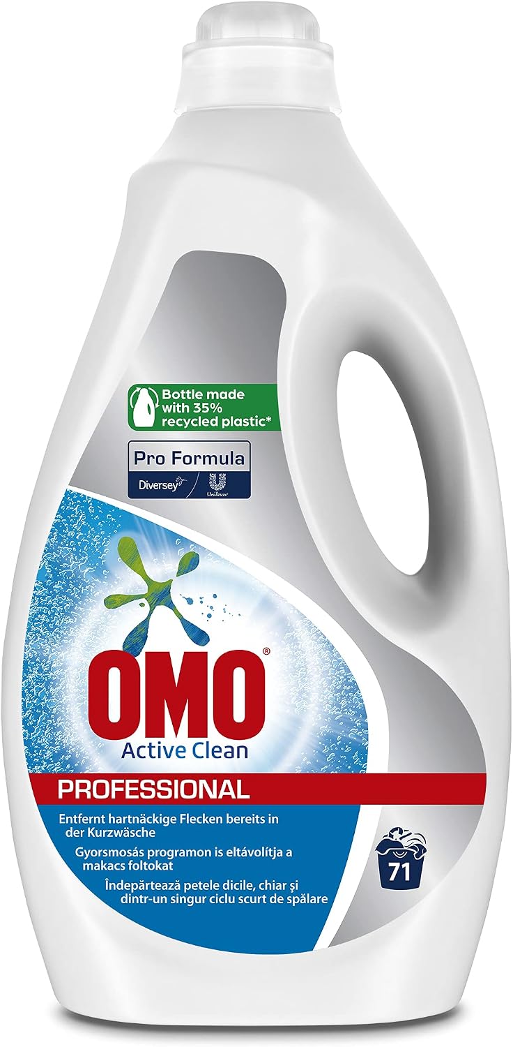 Omo Pro Formula Active Clean 5L / 71 lavages : Amazon.fr: Epicerie