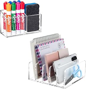 Amazon.com: BEYGORM Magnetic Dry Erase Marker Holder for Whiteboard ...
