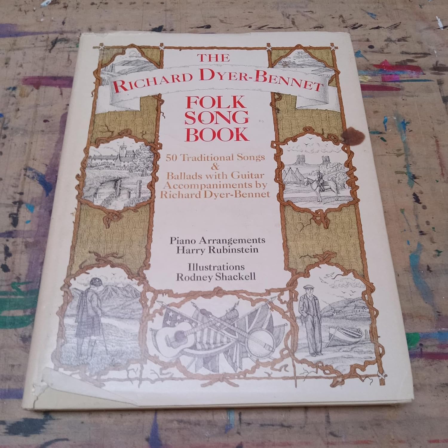 Richard Dyer-Bennet Folk Song Book: Dyer-Bennet, Richard: 9780671208103 ...