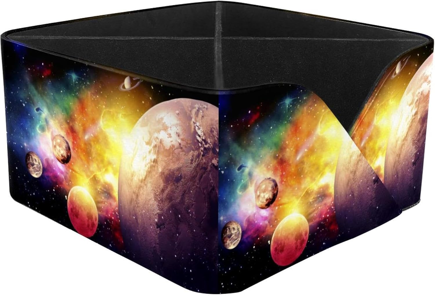 Amazon.com: Pen Holder for Desk, Planets Galaxy the over light Large ...