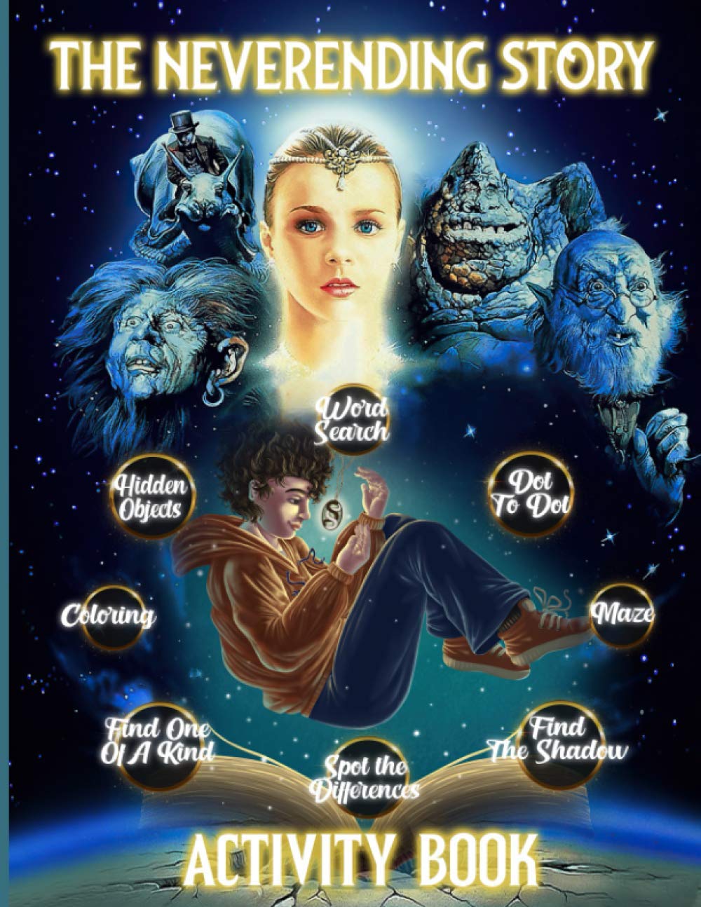 Buy The Neverending Story Activity Book: Find Shadow, Word Search ...