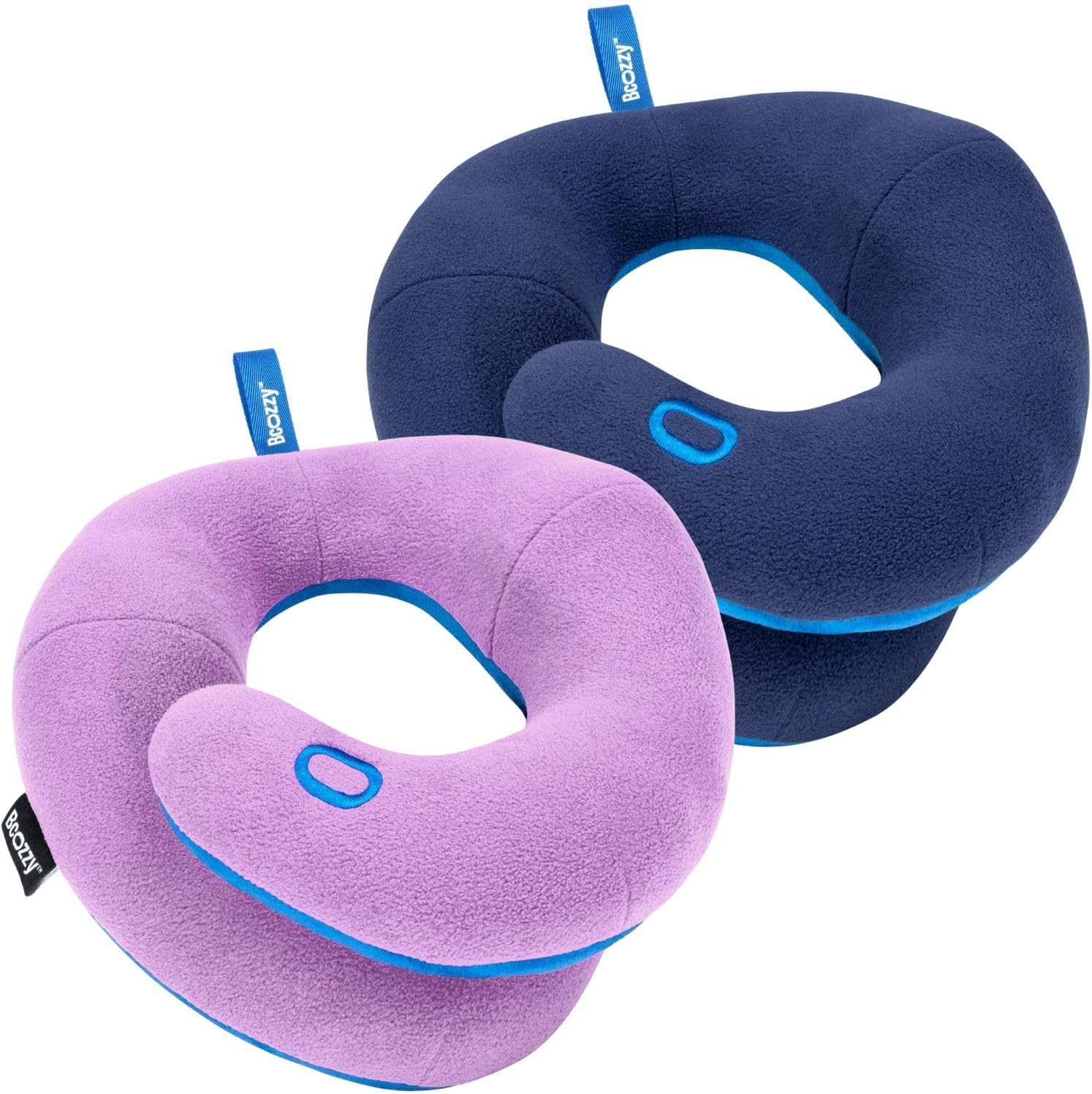 Amazon.com: BCOZZY Pillow Bundle: Includes 2 Travel Neck Pillows ...