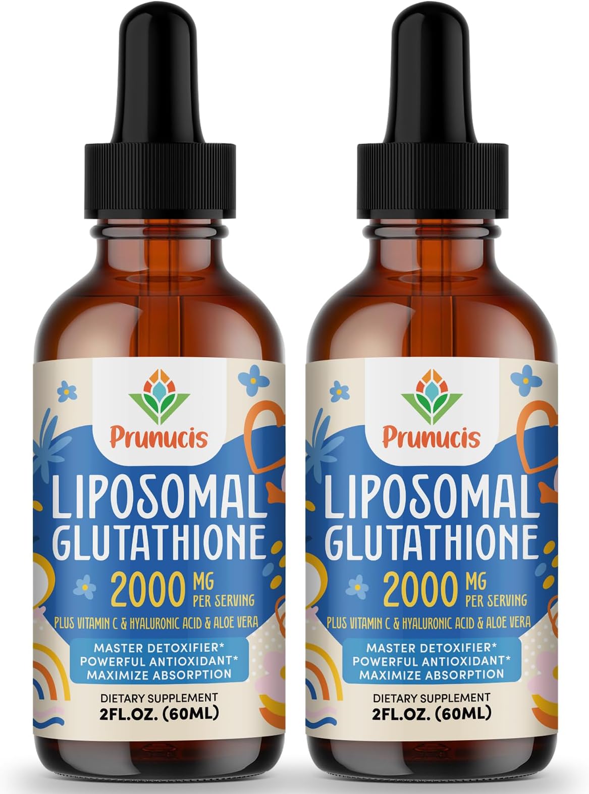 Amazon.com: 2000MG Liposomal Glutathione Liquid, Made in The USA ...