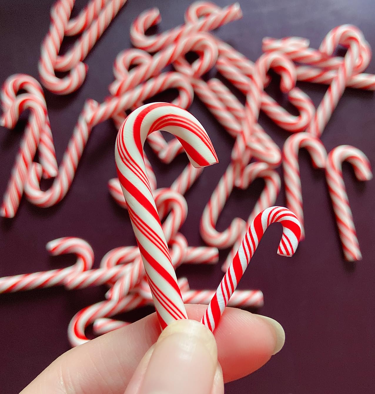 Modeling Clay Candy Canes