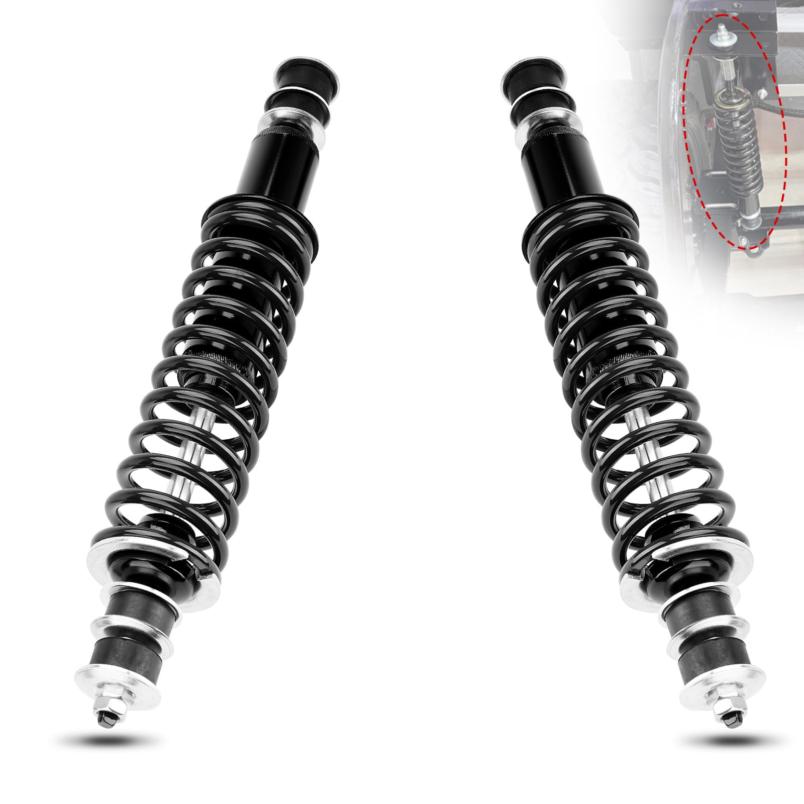Amazon.com: 70928-G01 Golf Cart Front/Rear Shock Absorber Kit with ...