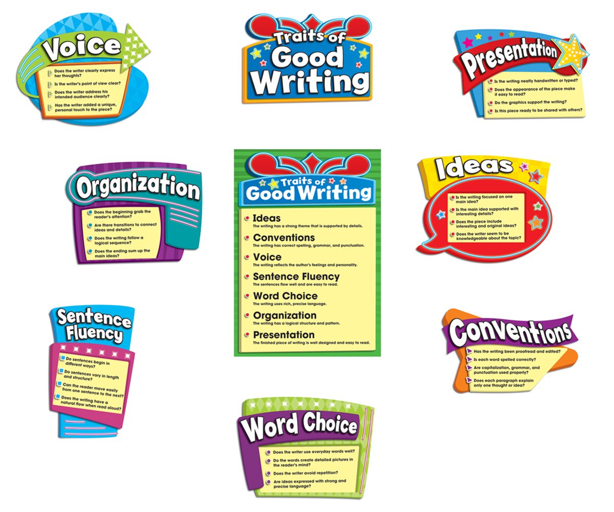 Traits Of Good Writing Bulletin Board Set Carson Dellosa Publishing traits-of-good-writing-bulletin-board-set-carson-dellosa-publishing