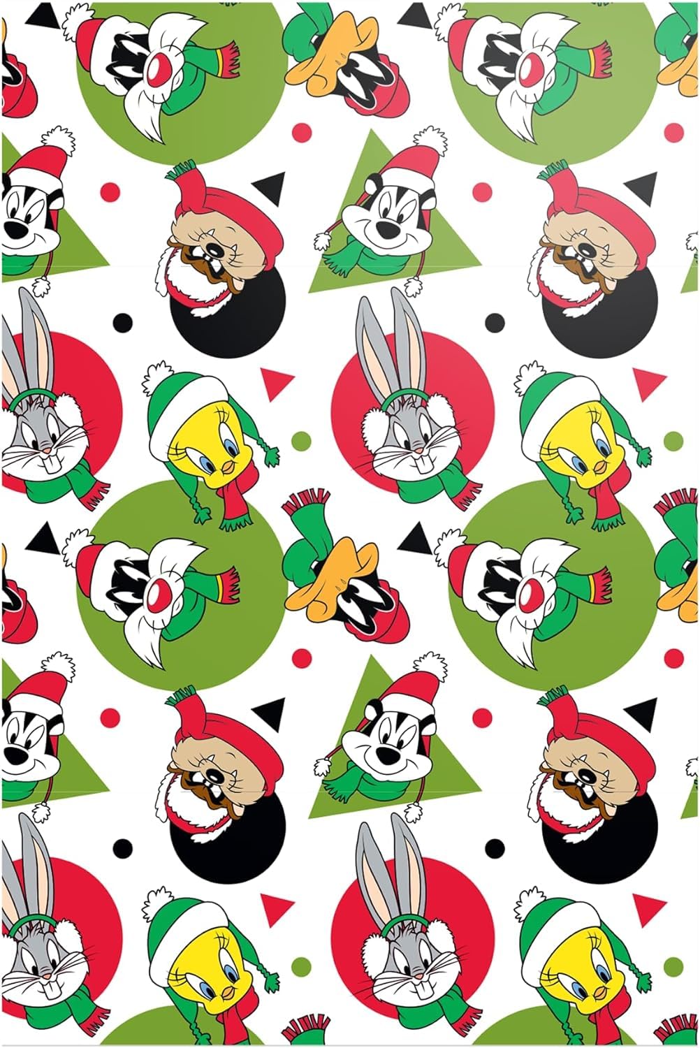 Amazon.com: Looney Tunes Wrapping Paper Featuring Bugs Bunny, Taz ...