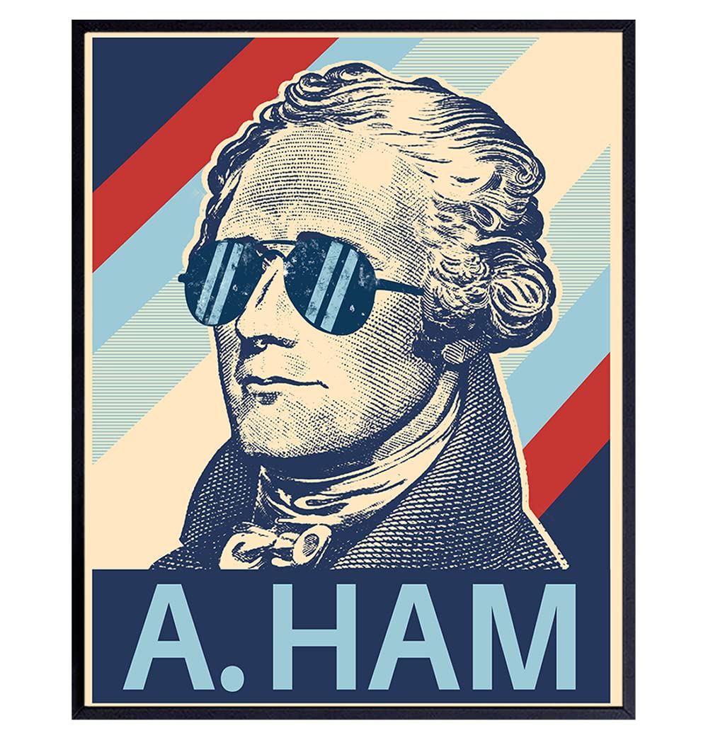 Amazon.com: Alexander Hamilton Wall Art Decor - 8x10 Home, Room ...