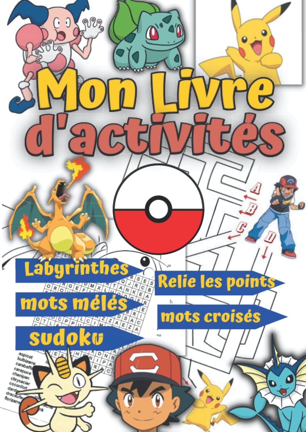 Buy Mon Livre d'activités: Livre des jeux et d'activités pour les ...