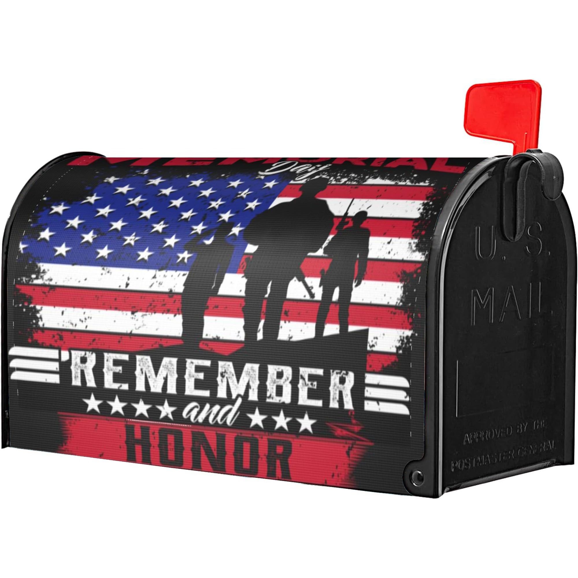 Amazon.com: Mailbox Covers Magnetic Standard Size,American Veterans Day ...