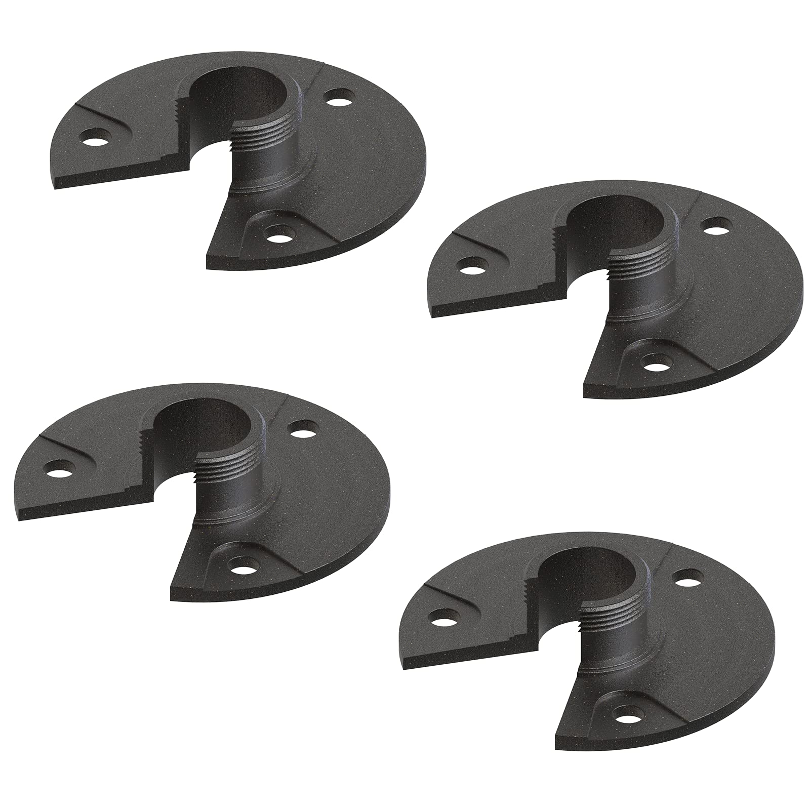 VENUS MANUFACTURING 4pcs Metal Mounting Bracket Landscape Lighting, 3/4 ...