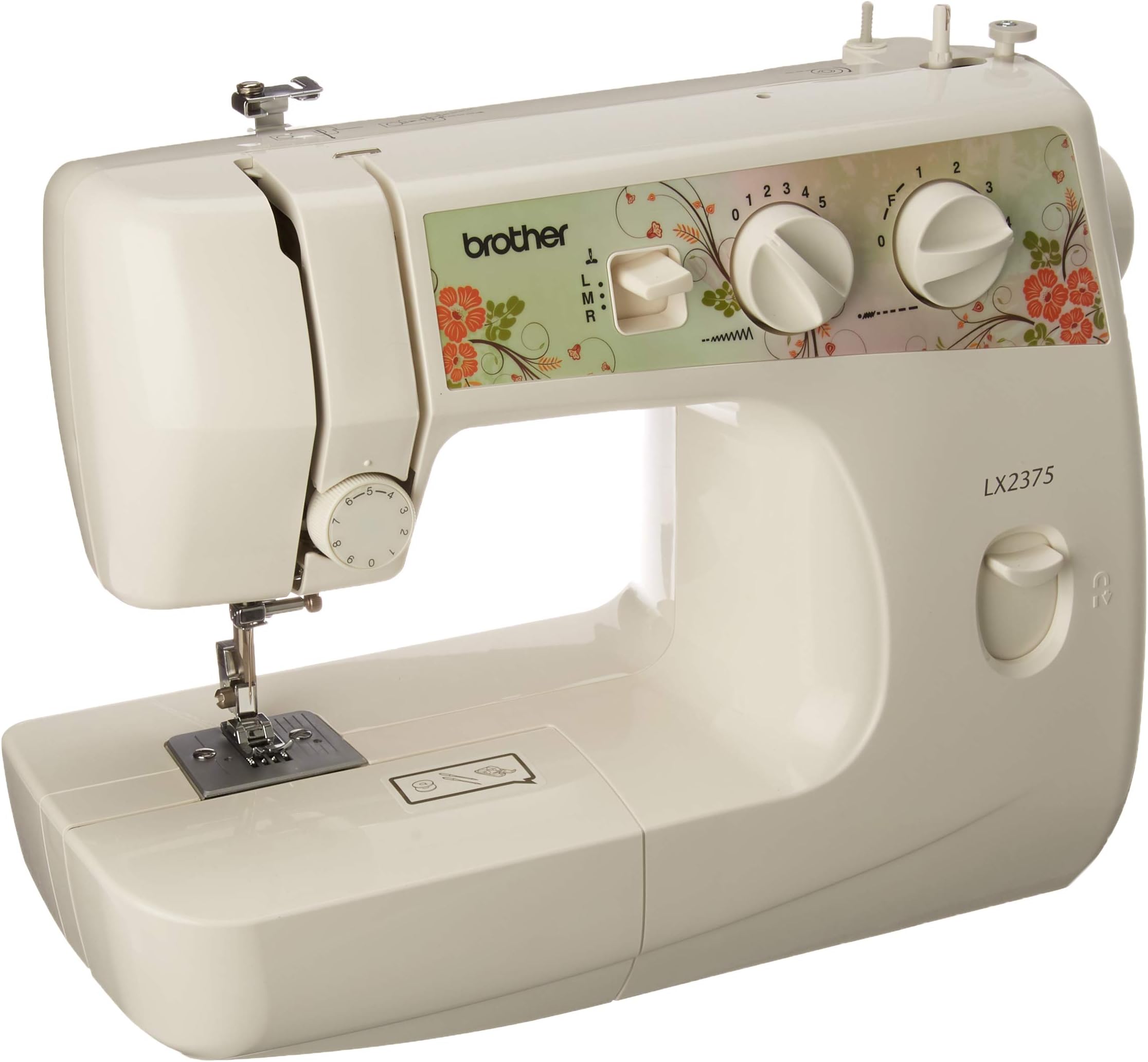 Amazon.com: Brother RLX3817 Full Size 17 Stitch Sewing Machine White ...