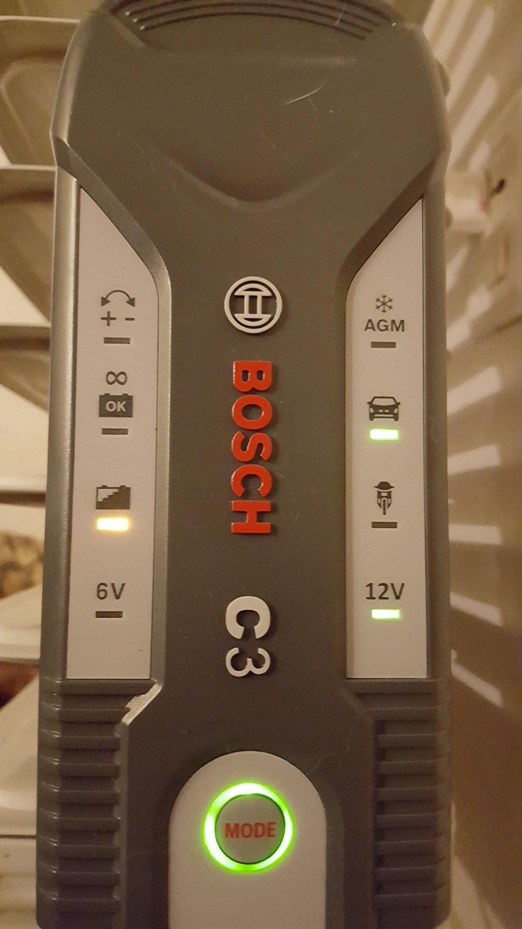 Bosch C3 Battery Charger : Amazon.in: Car & Motorbike