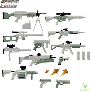 Amazon.com: Action Force Valaverse Series 4 Weapons Pack Hotel : Toys ...