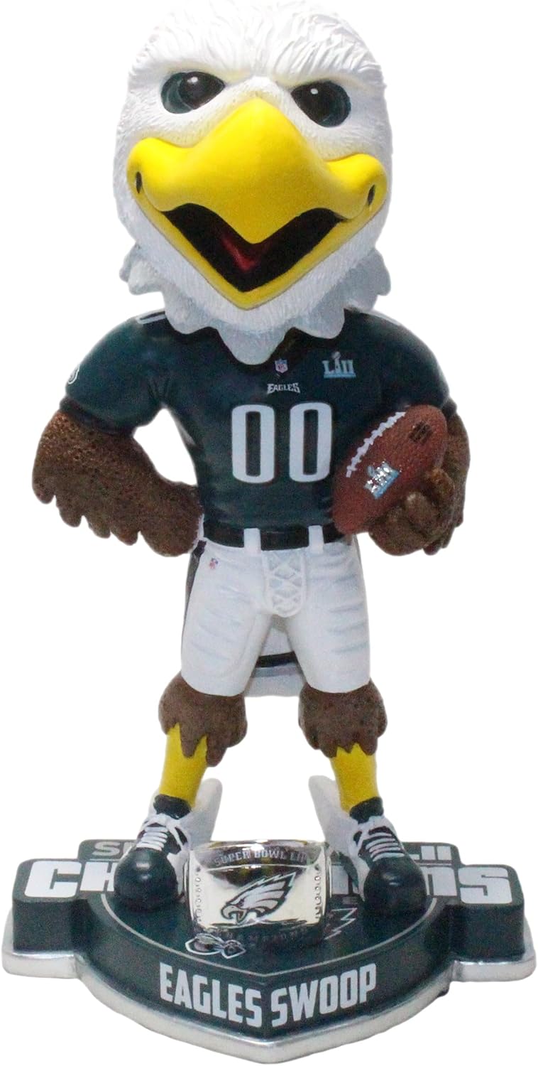 Swoop Mascot Philadelphia Eagles Super Bowl LII Champions Bobblehead ...